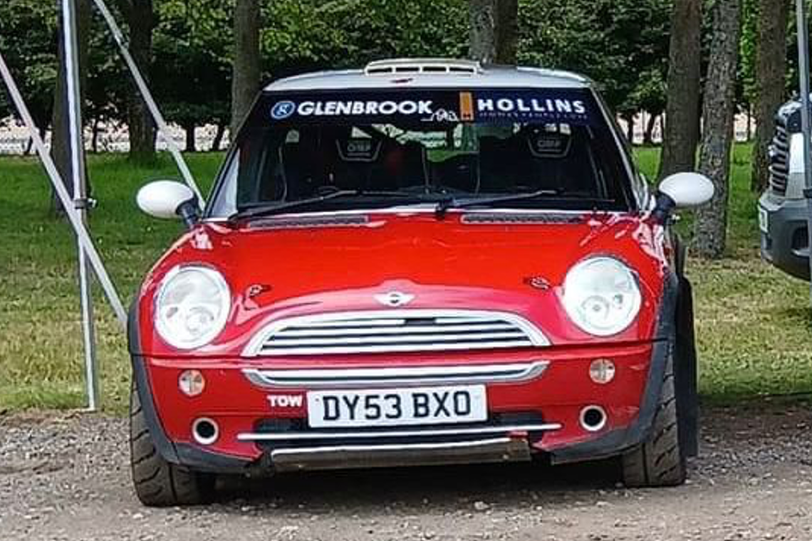 Rent a Rally Car Mini R50 R53 Mini Challenge | Rally Car Hire UK